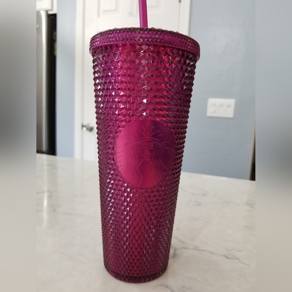 Starbuck's | Other | Starbucks Raspberry Bling Fall 222 Venti Tumbler ...
